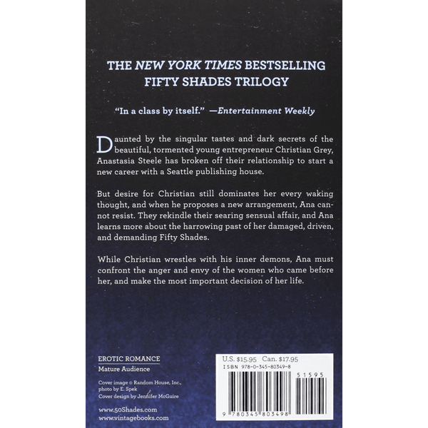 Fifty Shades Trilogy Fifty Shades Of Grey Fifty Shades Darker Fifty Sh ...